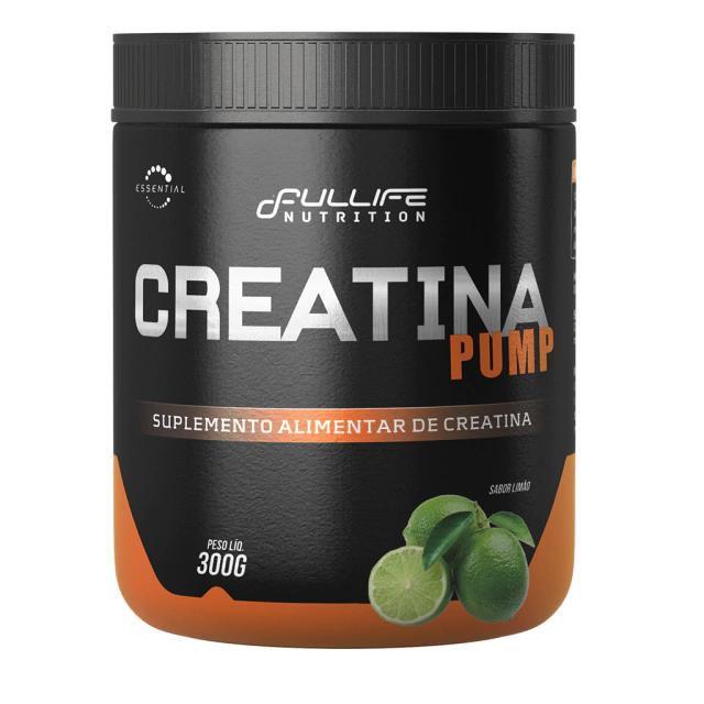 Creatina Monohidratada Pump 300g Limão - Fullife Nutrition - Creatina ...