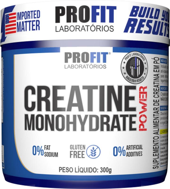 Creatina Monohydrate Power Pote 150g/300g - Profit - Profit ...
