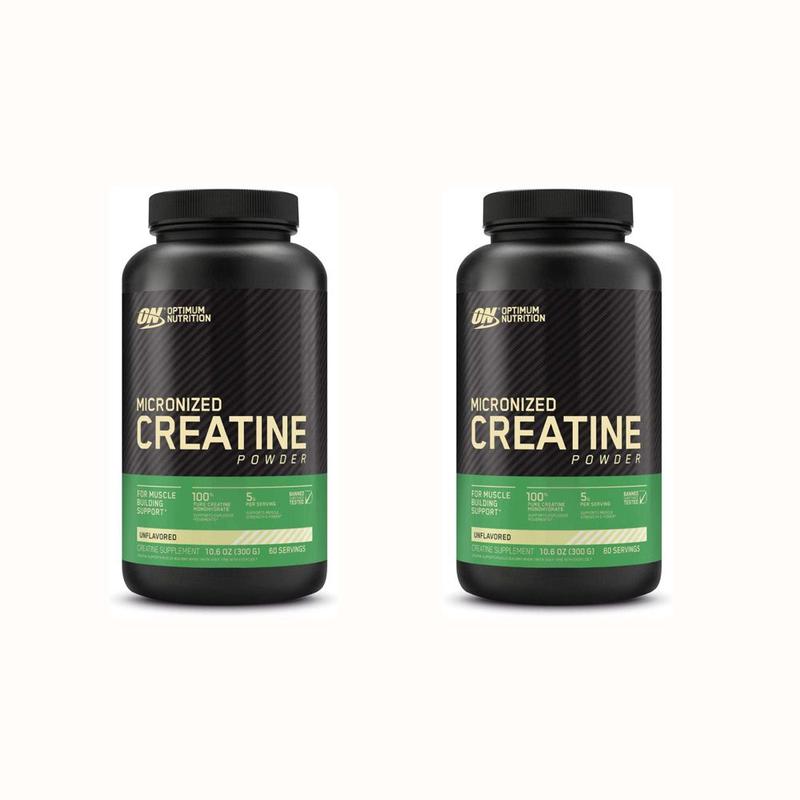 Creatina Powder (300g) - Optimum Nutrition - 2 unidades - Creatina ...