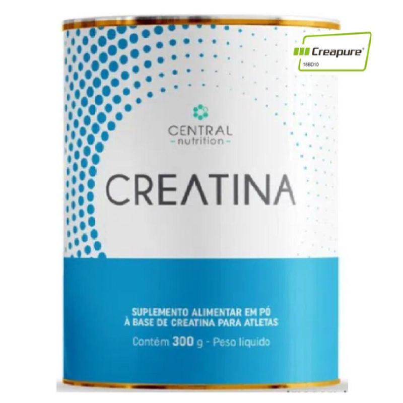 Creatina Pure 300g Força Creapure - Central Nutrition - Creatina ...