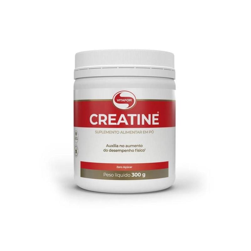 Creatina Vitafor Monohidratada 300g Creatine 100 Pura Creatina