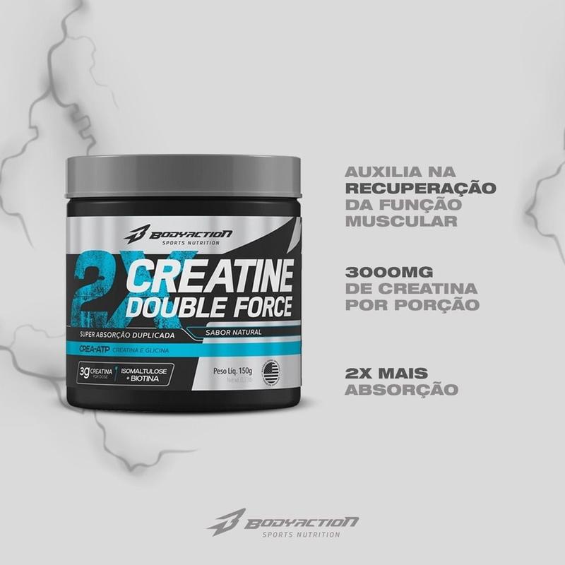 Creatine double force body action 150g - Bodyaction - Creatina ...