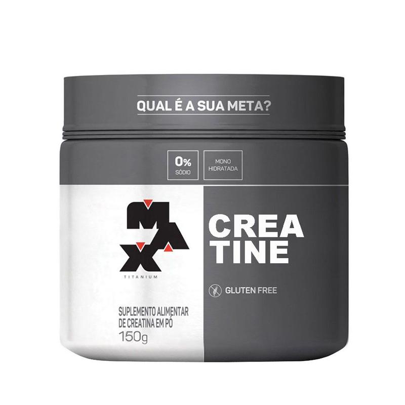 Creatine max titanium sem sabor 150g - Creatina - Magazine Luiza