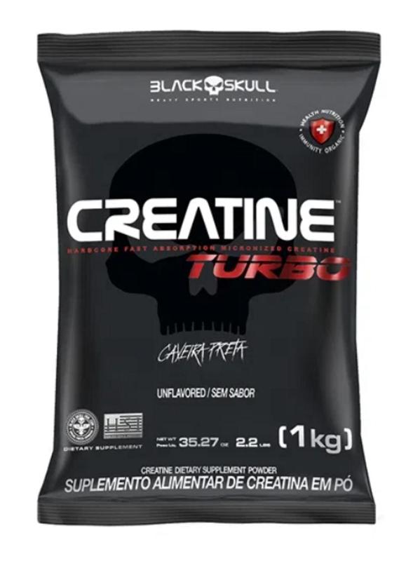 Creatine Turbo 1kg - BlackSkull - Creatina - Magazine Luiza