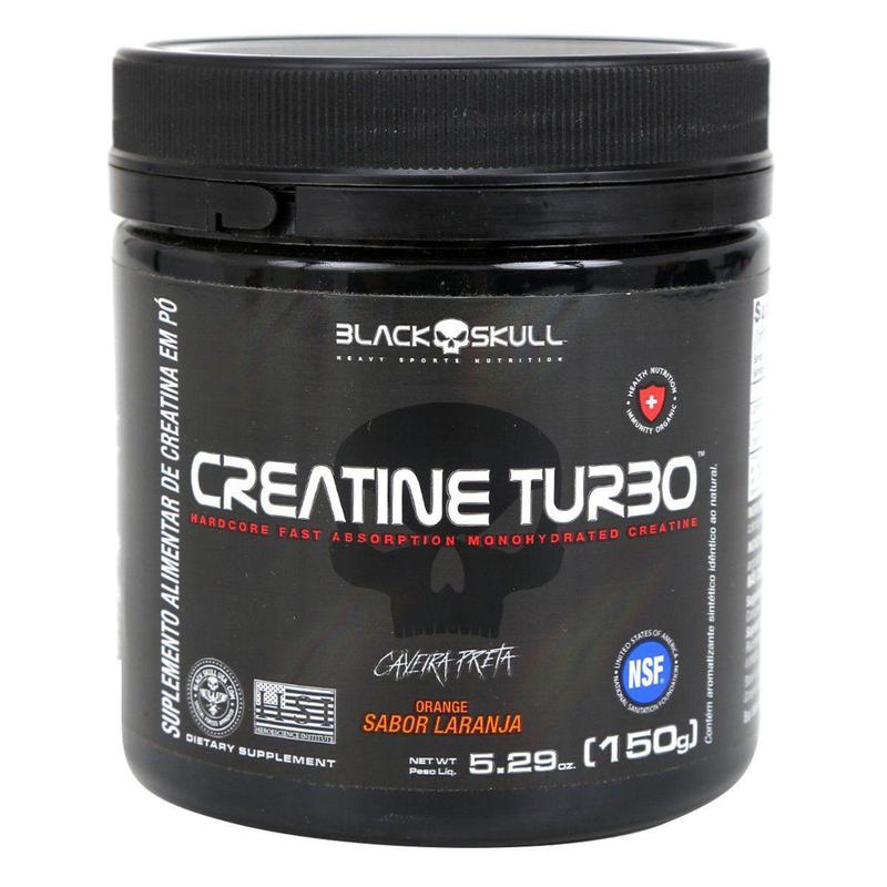 Creatine Turbo Black Skull 150 G - Creatina - Magazine Luiza