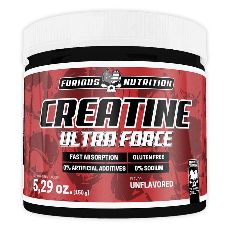 Creatine Ultra Force - 150g Sem Sabor - Furious Nutrition - Creatina ...