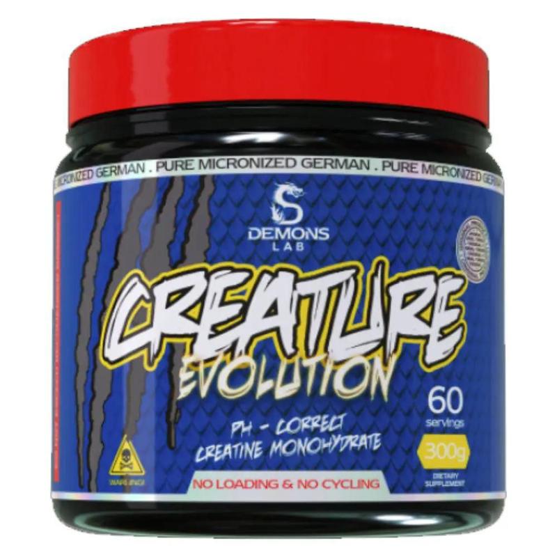 Creature Evolution Creatine Pure 300g Demons Lab - Pré Treino ...