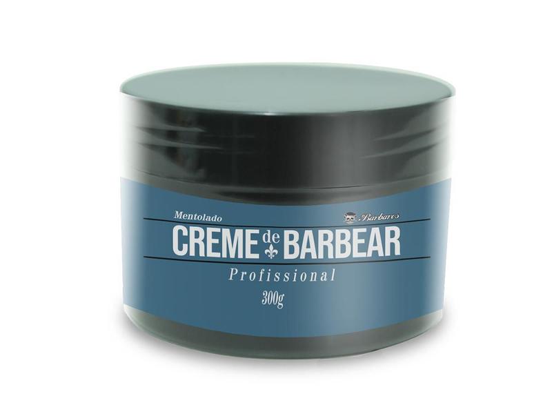 Creme De Barbear Mentolado Bárbaros - Direto Da Fábrica - Espuma de ...