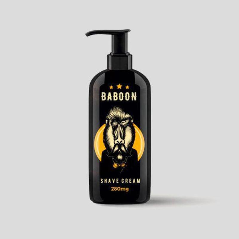 Creme de Barbear Shave Cream Baboon 280ml - Espuma de Barbear ...