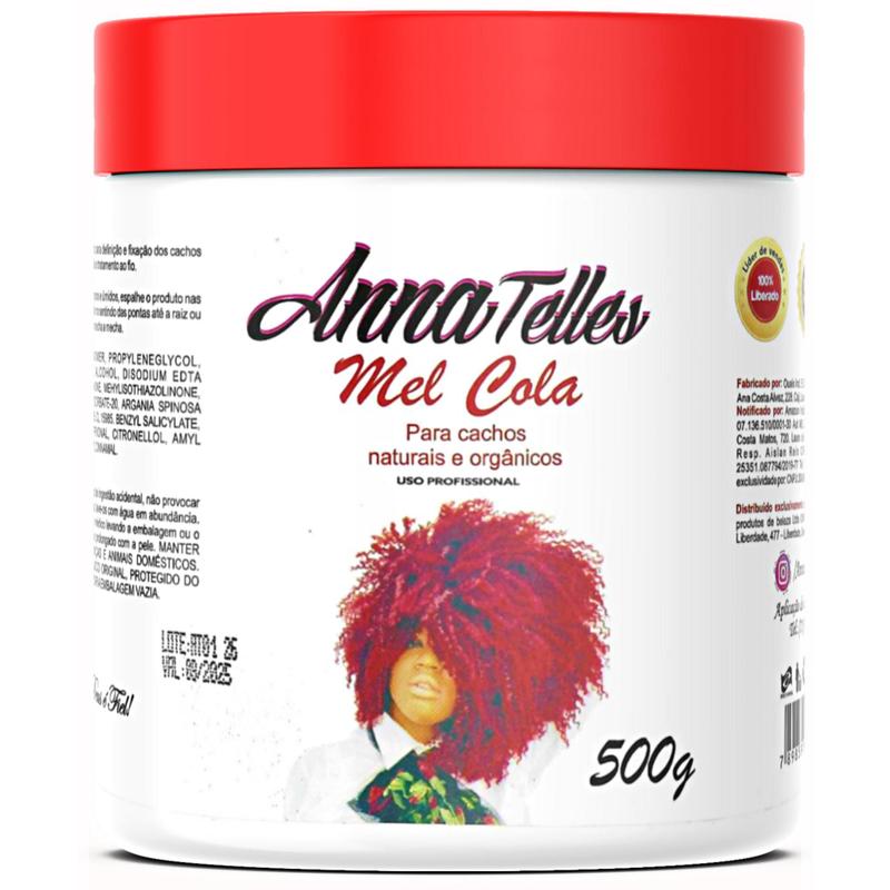 Creme De Definição Anna Telles Mel Cola De 500ml 500g - Ativador de ...