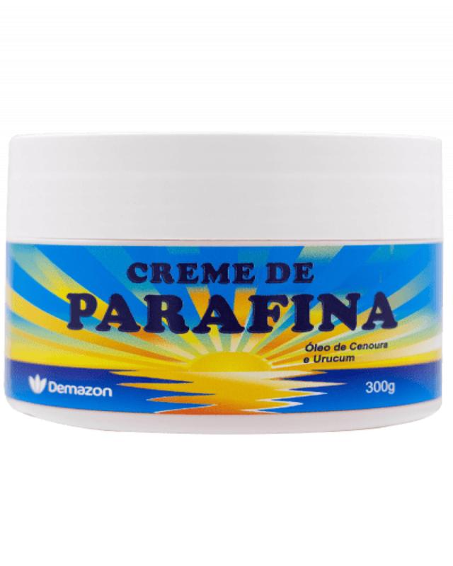 Creme de parafina com oleo de cenoura e urucum 300g- demazon - Cuidados ...