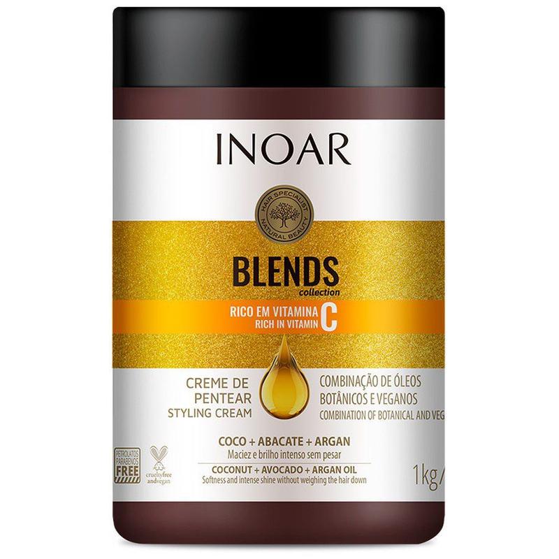 Creme De Pentear Inoar Máscara Blends 1kg - Creme de Pentear - Magazine ...