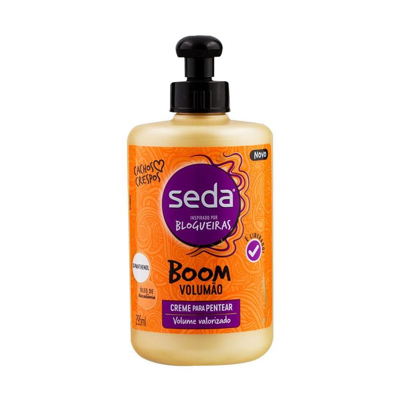 Creme De Pentear Seda Boom Volumão 295ml - Creme de Pentear - Magazine ...