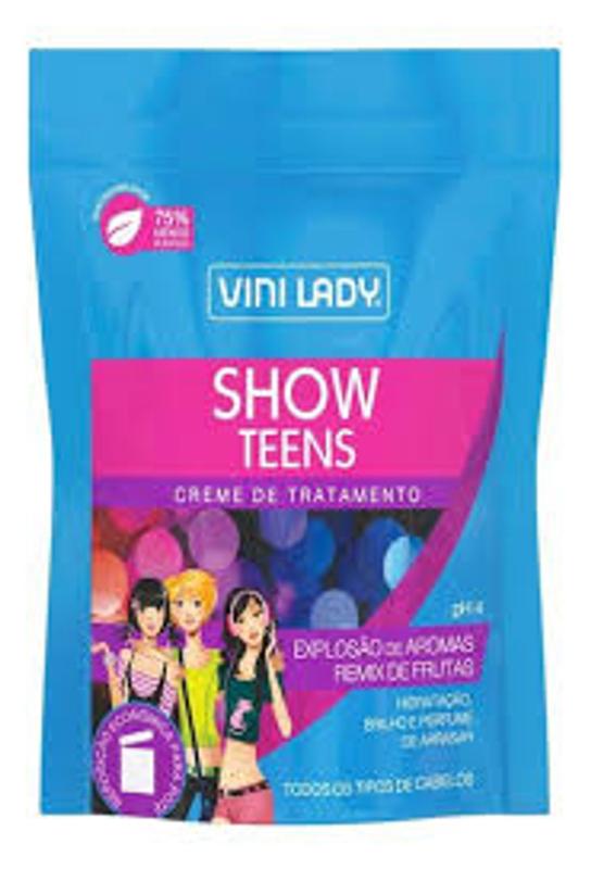 Creme De Tratamento Vini Lady Show Teens 700g - Máscara Capilar ...