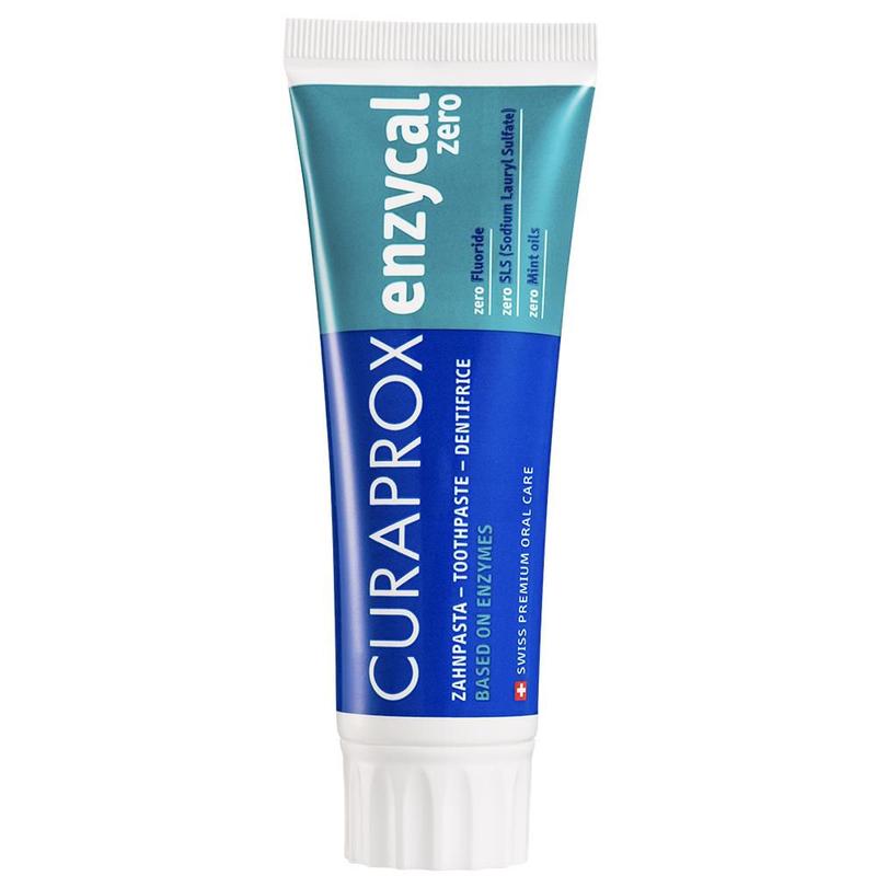 Creme Dental Curaprox Enzycal Zero Sem Flúor 90ml - Creme e Gel Dental ...
