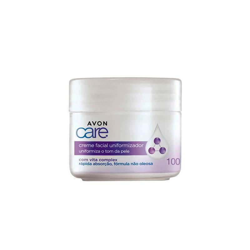 Creme Facial Avon Uniformizador Com 100g - LINHA BEAUTY COSMETICOS ...
