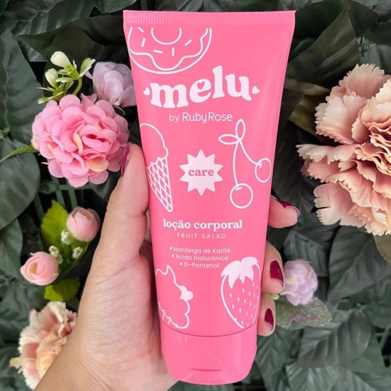 Creme Loção Corporal Frutas Vermelhas Care Melu Ruby Rose 200ml ...