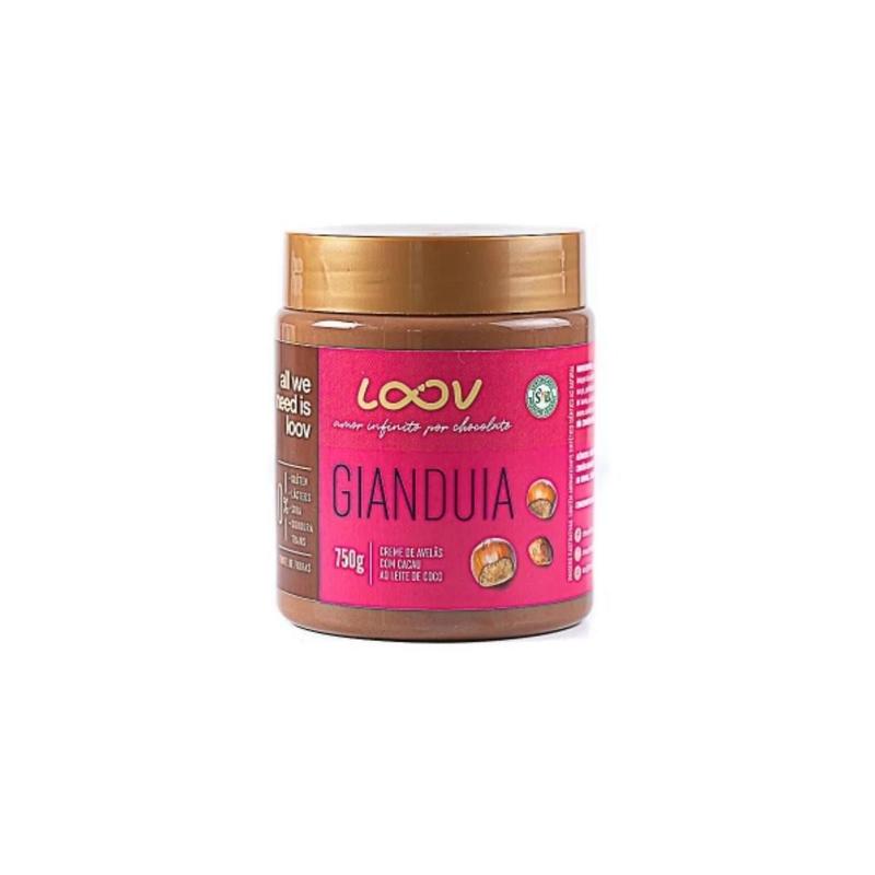 Creme Loov Gianduia Vegano De Avelas Com Cacau 750g - Chocolife - Creme ...