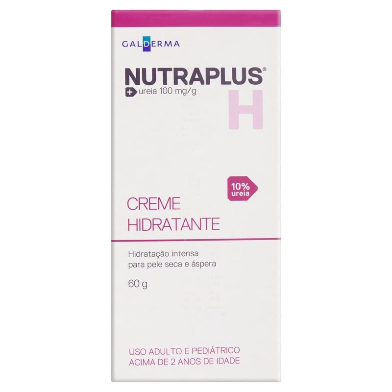 Creme Nutraplus Uréia 10% (100mg/g) com 60g - Cuidados com o Corpo ...