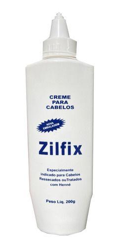 Creme Para Cabelos Zilfix 200g Cabelos Com Henê - Zilda - Alisamento de ...