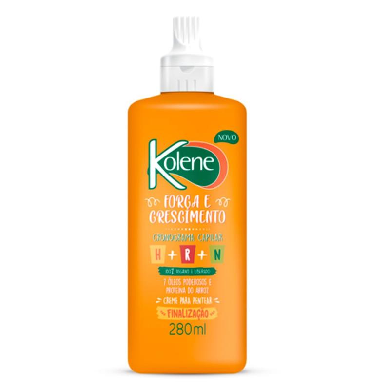 Creme Para Pentear Kolene Força E Crescimento 280ml - Desembaraçante ...
