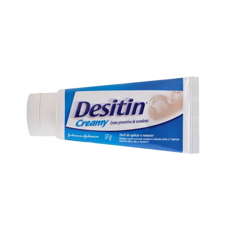 Creme para Prevenção de Assaduras Desitin Creamy com 57 Gramas - Destin ...