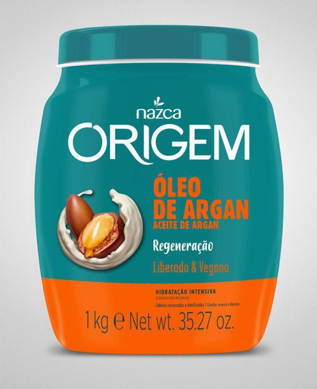 Creme pote origem regeneração óleo de argan 1kg - nazca - Leave in ...