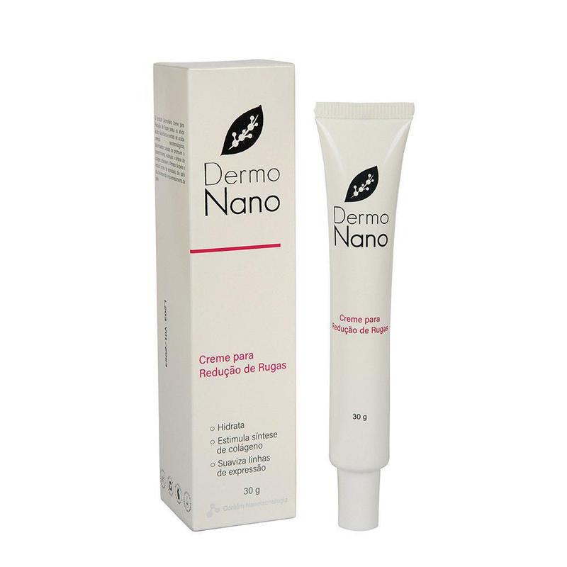 Creme Redução Rugas 30G - Dermonano - Antirrugas Facial - Magazine Luiza