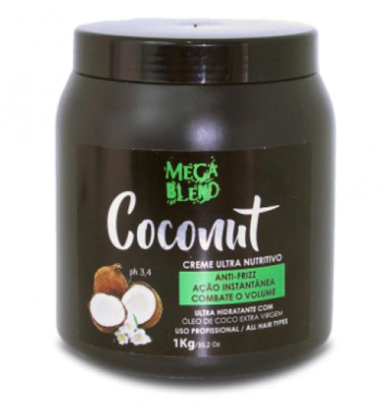 Creme Ultra Nutritivo Coconut Oil Mega Blend 1Kg - Máscara Capilar ...
