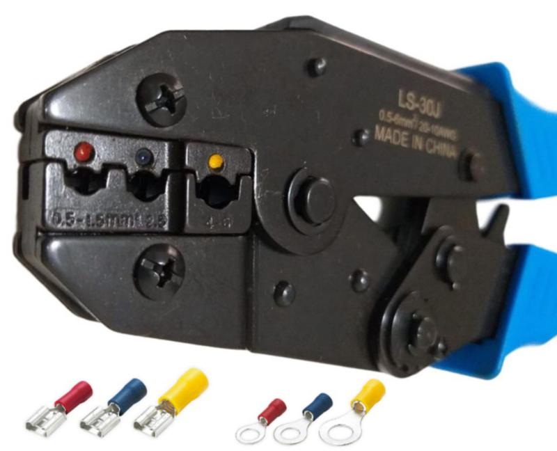 Crimpador Terminais Pré Isolados de 0,5 a 6,0mm - Hand Crimping Tools ...