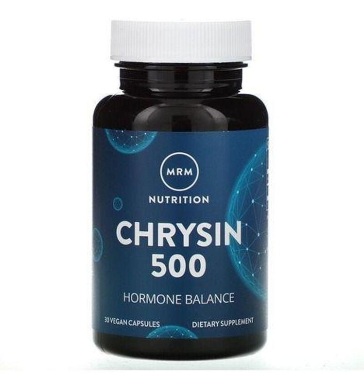 Crisina 500mg Chrysin 500mg - Inibidor De Aromtase - MRM - Vitaminas A ...