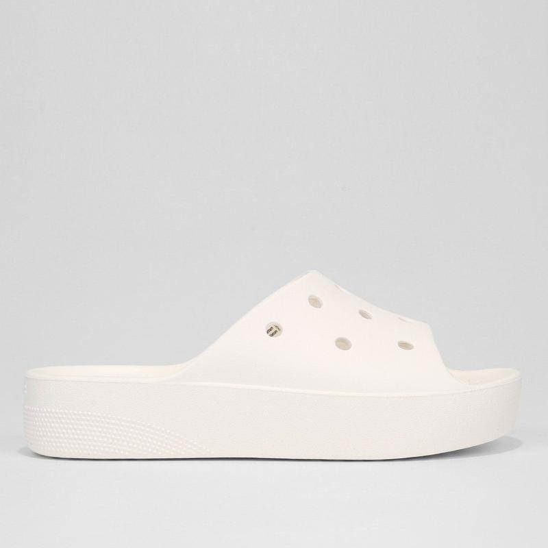 Crocs Classic Platform Slide Feminino - Chinelo Feminino - Magazine Luiza