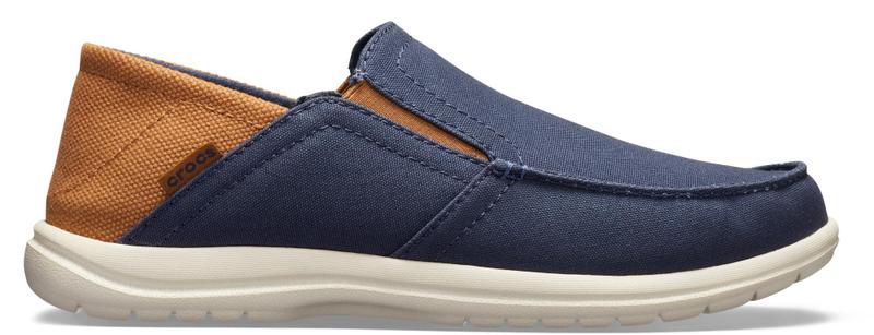 Crocs santa cruz convertible slp m - navy/hazelnut - Babuche / Clog ...