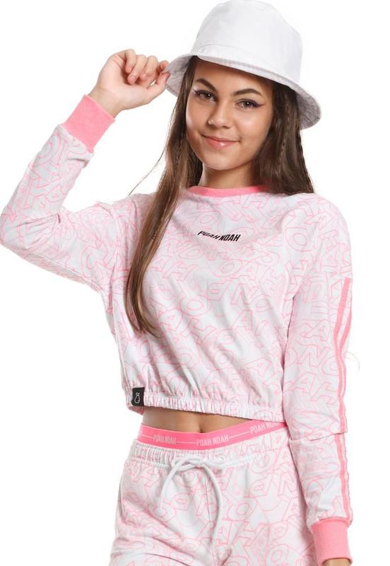 Cropped ML Infantil Branco Poah Noah - Poah Banana - Blusa Infantil ...