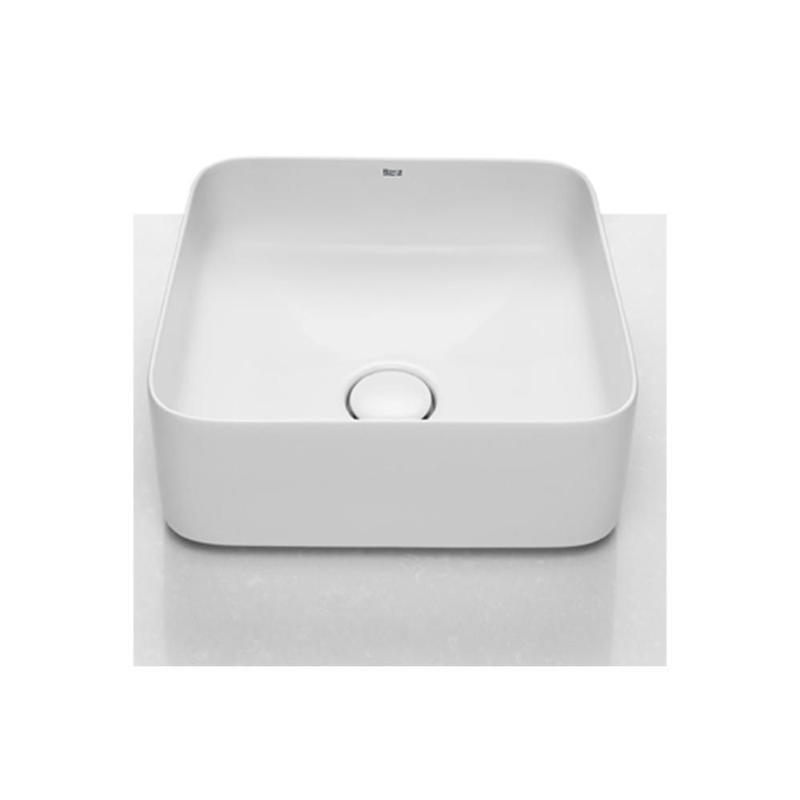 Cuba de Apoio Inspira Square 37x37cm Branca - Roca - Cuba de Apoio para ...