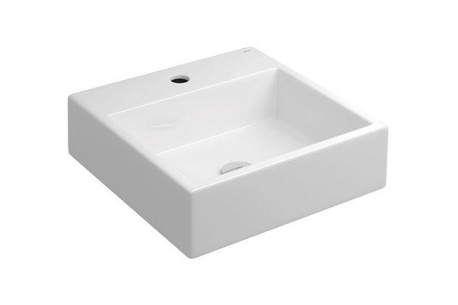 Cuba de Apoio Quadrada com Mesa 41X41 Branco - Deca - L.73.17 ...