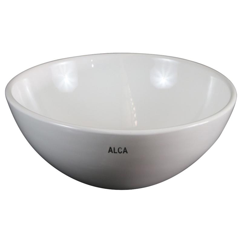 Cuba de Banheiro Louça Redonda de Apoio Branca 32cm - Alca - Cuba de ...