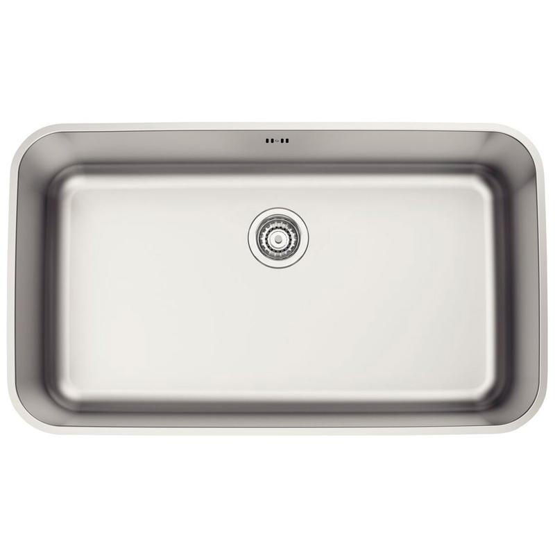 Cuba de embutir Inox Acetinado e Válvula com Escape Dora 70BL R6 ...