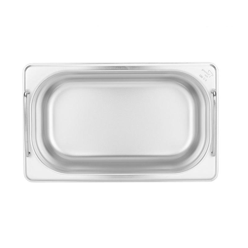 Cuba Inox 1/4 100mm com Alça Gourmet Mix - Pia e Cuba de Cozinha ...