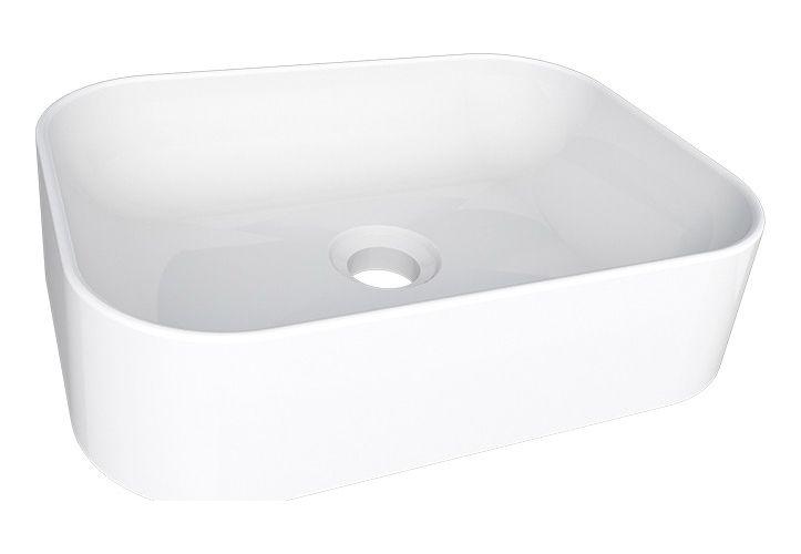 Cuba Luna em Mármore sintético Branca Cozimax - Banheiro - Magazine Luiza