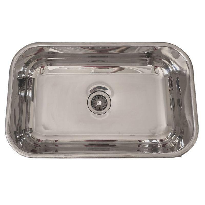 Cuba N2 Aço Inox Cozinha Pia 56x34x17cm Tecnocuba + Válvula - Pia e ...