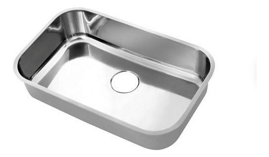 Cuba Pia Docol Cozinha Inox Brilho Embutir 56x34x14,5 Riva 2 - Cuba de ...