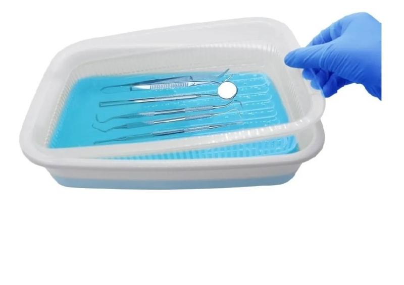 Cuba Plástica Para Imersão De Instrumentos - Biovis - Cuba Hospitalar ...