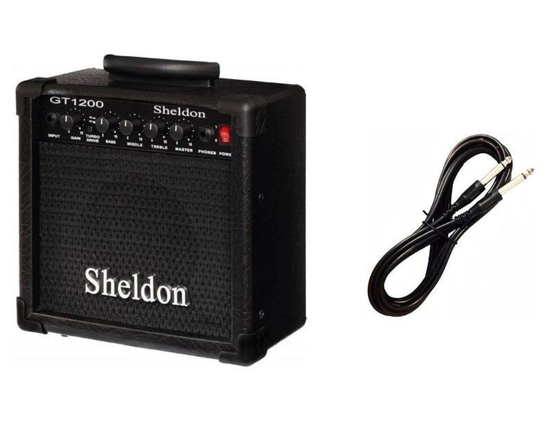 Cubo Amplificador para Guitarra Sheldon GT1200 CABO P10 - Amplificador de Guitarra - Magazine Luiza