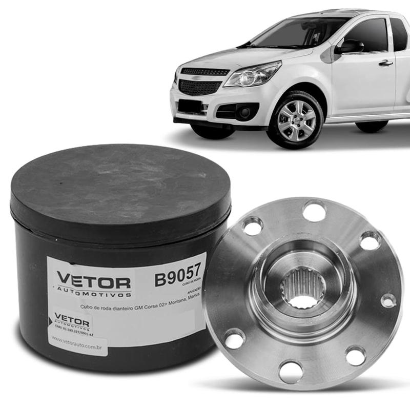 Cubo de Roda Dianteiro Vetor Chevrolet Corsa Hatch 2002 a 2022 Meriva ...