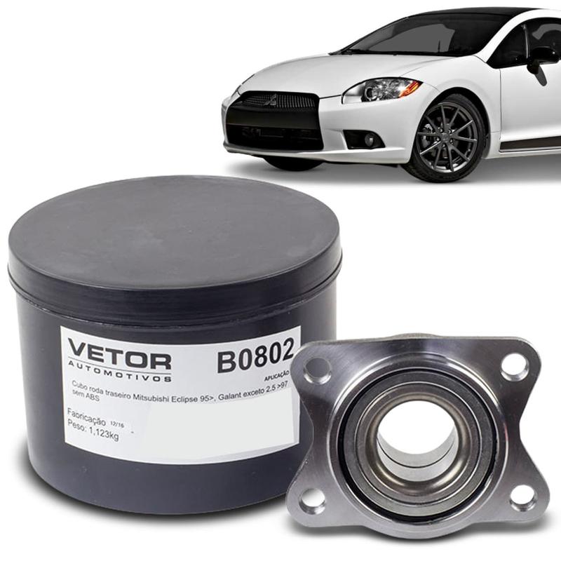 Cubo de Roda Traseira Vetor Mitsubishi Colt 95 a 97 Lancer Mirage 90 a 99 Eclipse 95 a 2022 ...