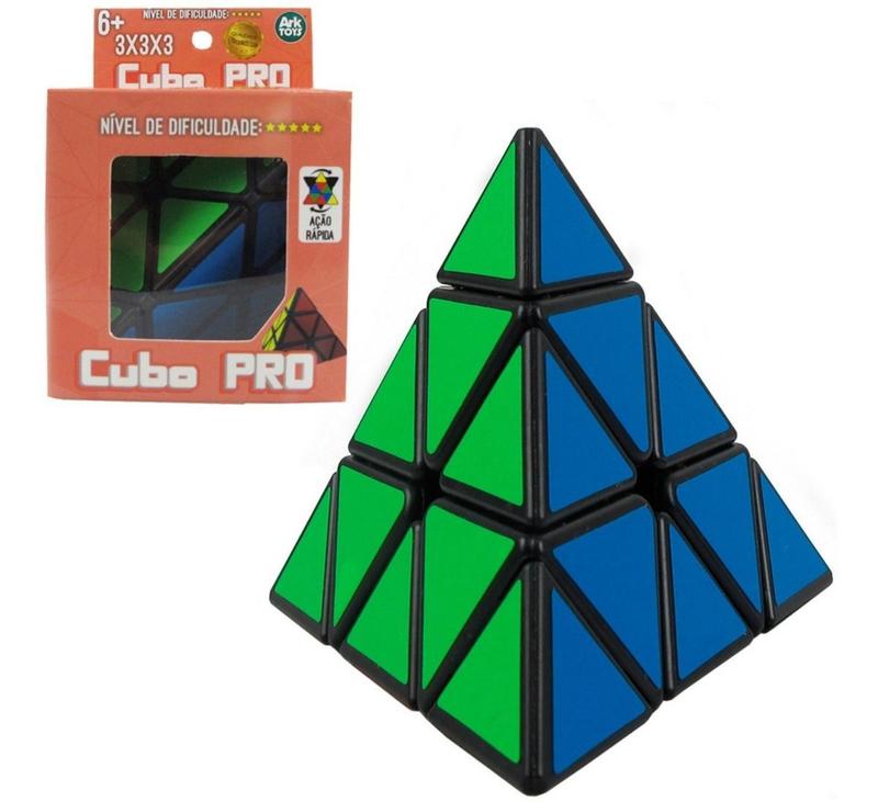 Cubo Magico Pyraminx Pirâmide Triângulo Profissional 3x3x3 - Moyu Rubik ...