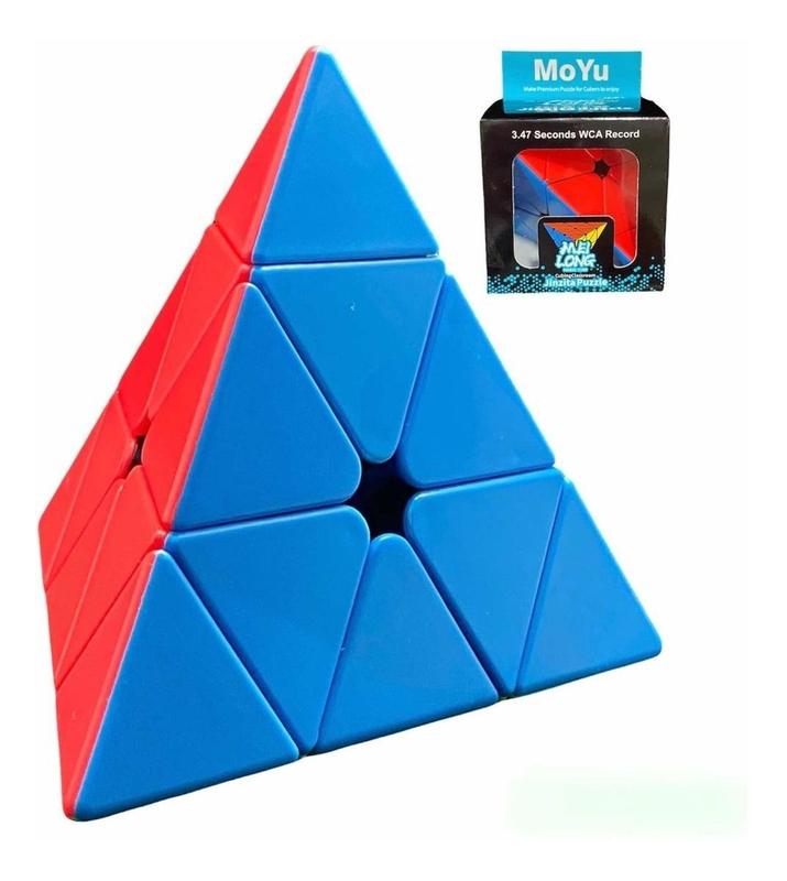 Cubo Magico Pyraminx Pirâmide Triângulo Profissional - Moyu Rubik ...