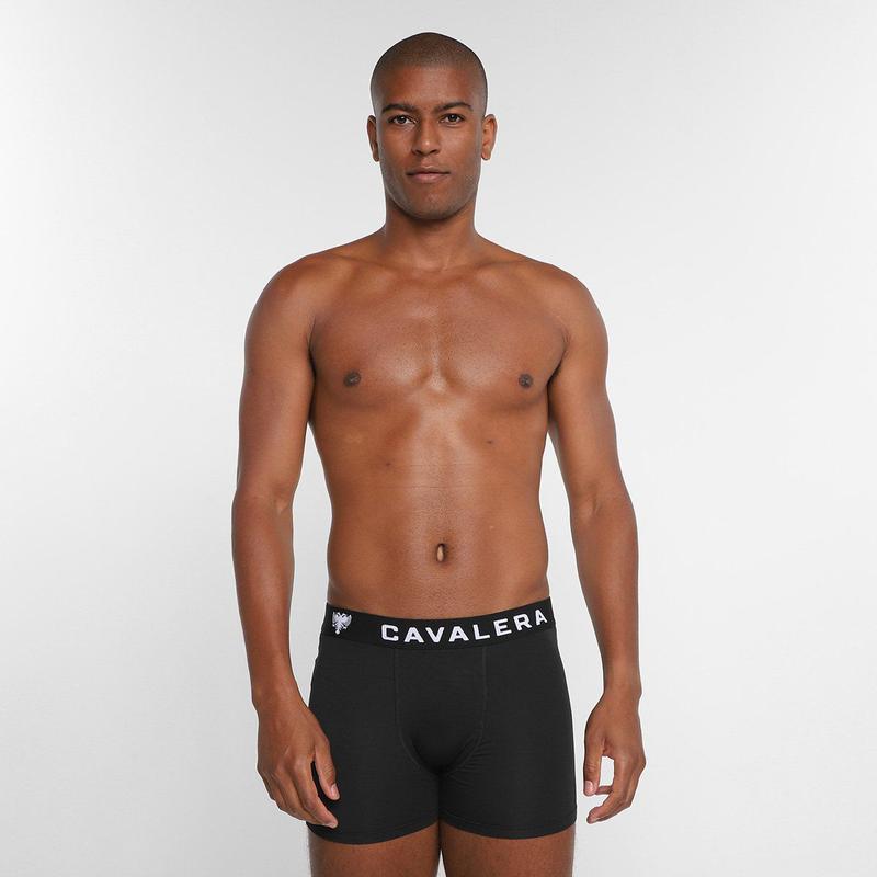 Cueca Boxer Cavalera Modal Logo - Cueca - Magazine Luiza