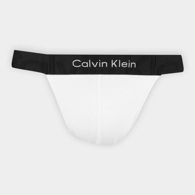 Cueca Calvin Klein Jockstrap Cotton Monolith Masculina - Cueca ...